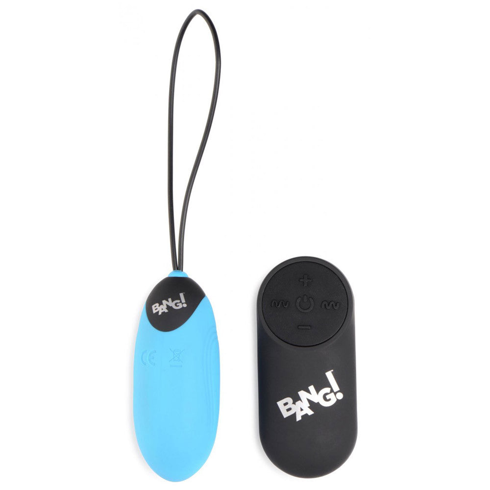 28X Nubbed Silicone Vibrating Egg with Remote Control - Store.Adam4Adam.com